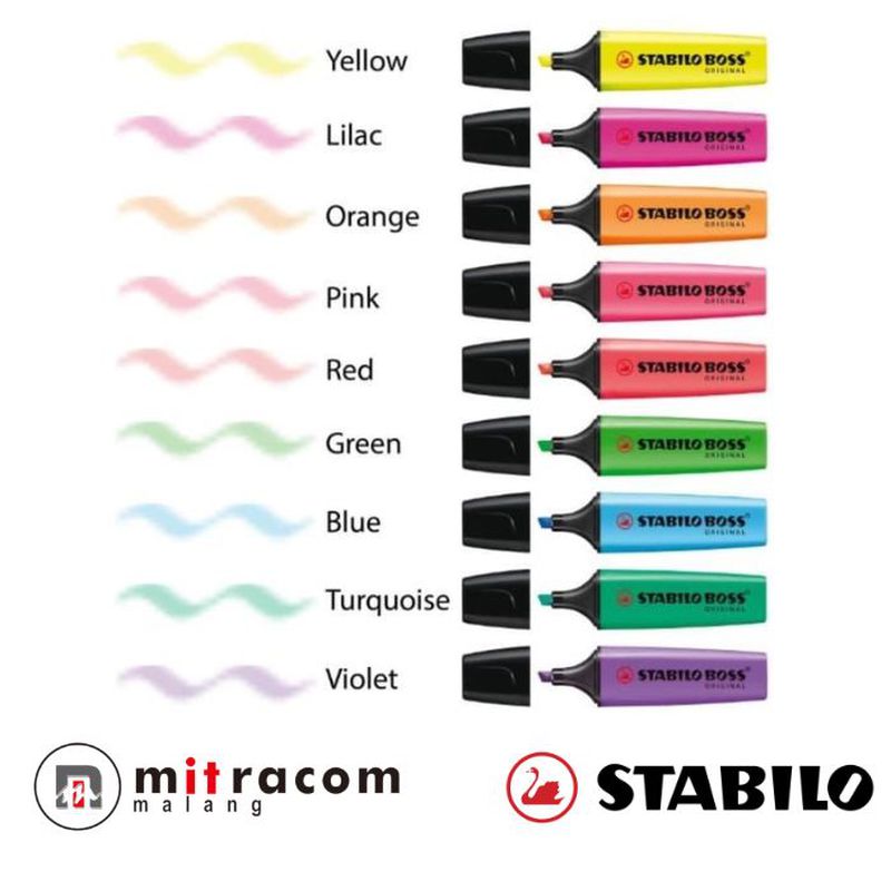 Stabilo Warna Standard
