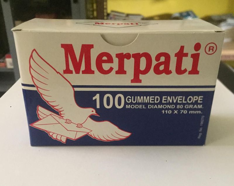 Amplop Putih Kecil Merpati