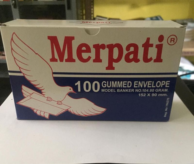 Amplop Putih Tanggung Merpati Amplop Putih Tanggung Merpati
