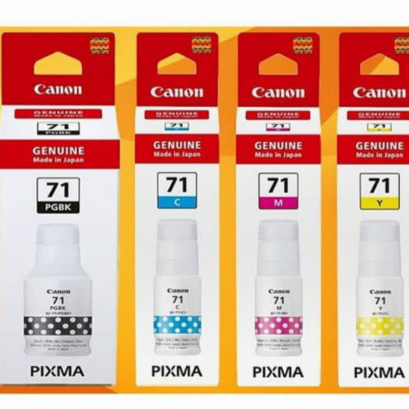 Tinta Canon 71 Original - Merah