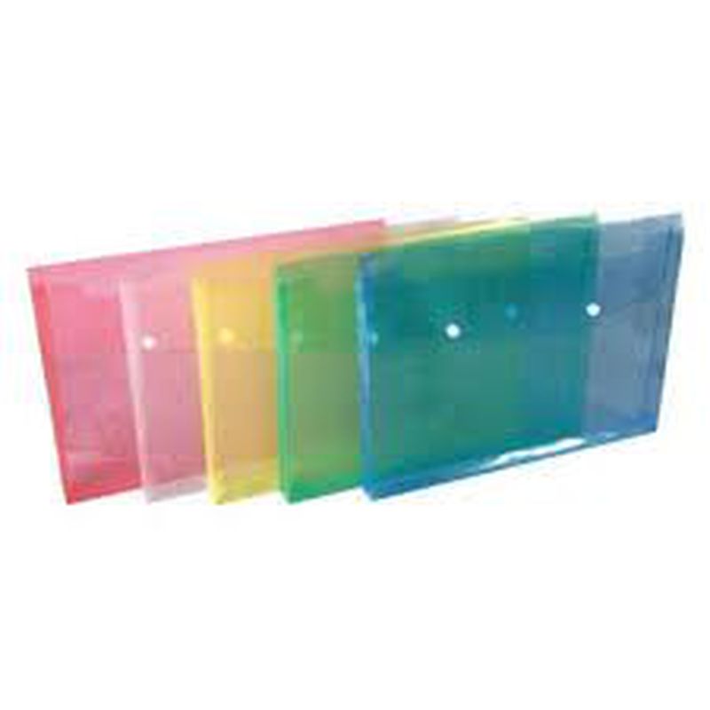 Map Plastik Kancing 2 (Per Pak 12 Bh)