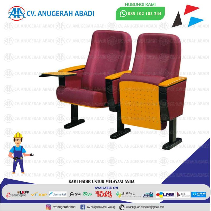 KURSI AUDITORIUM ZAO TEATRO S09 (2 Seat Combination Or More)