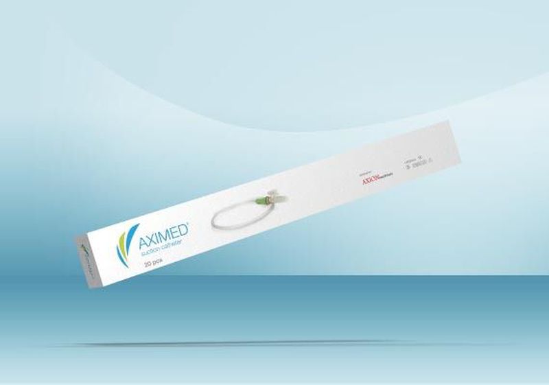 AXIMED SUCTION CATHETER, NO. 8