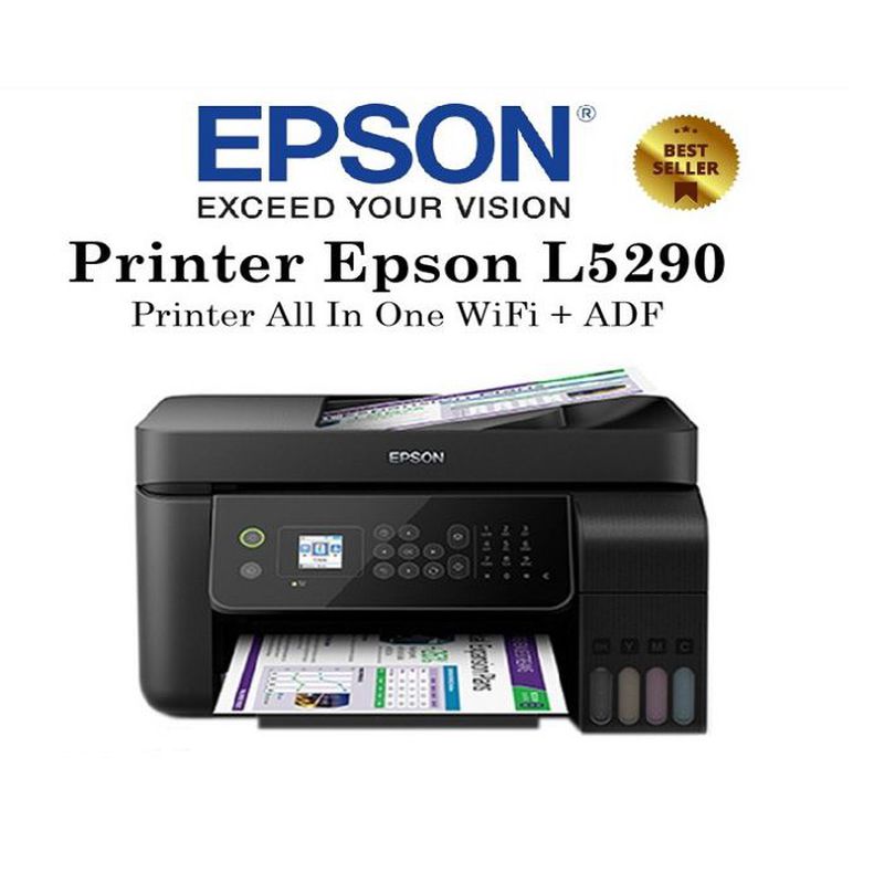 Printer Epson EcoTank L5290 All-in One Print Scan Copy WiFi ADF