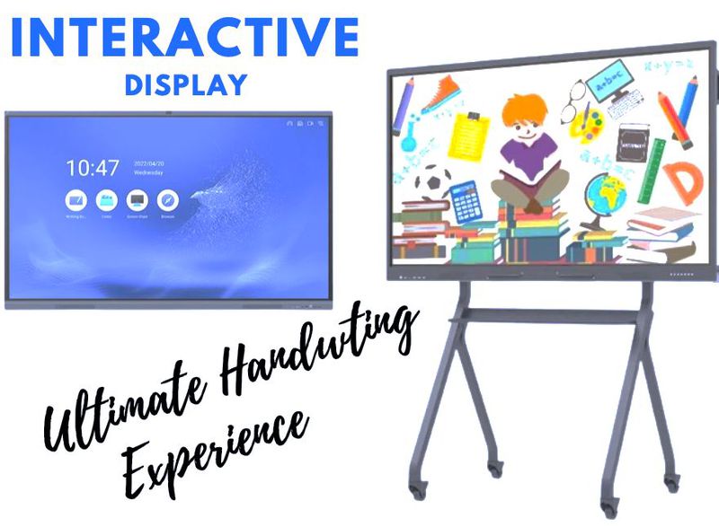 SMART INTERACTIVE WHITEBOARD / MONITOR DUAL SYSTEM WINDOWS + ANDROID