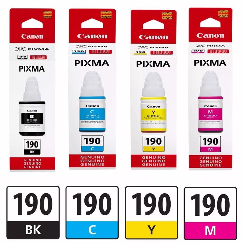 tinta warna printer canon G-series - Biru