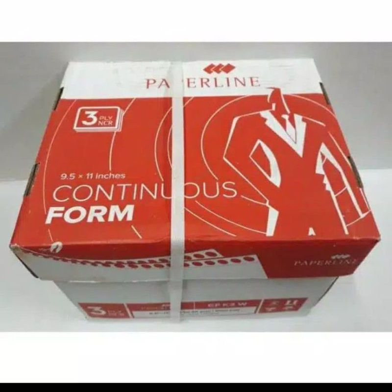 Continuous Form Paperline 9,5 x 11 3ply NCR / Kertas Komputer