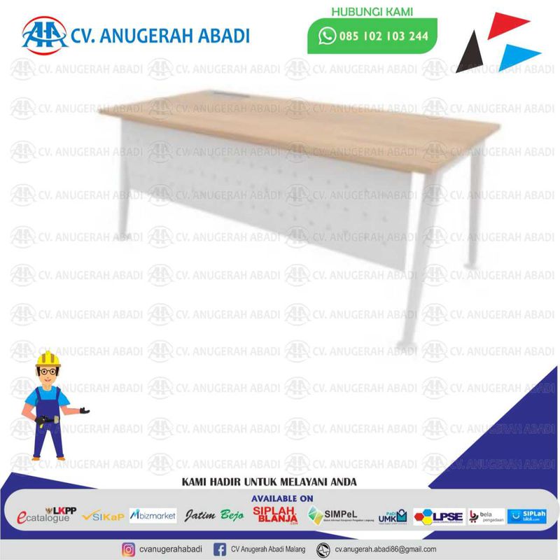 MEJA KERJA EKSEKUTIF ZAO CWS D 8018