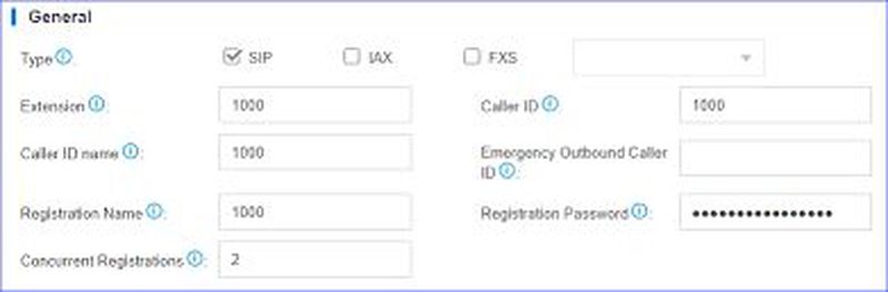 SETTING EXTENSION NUMBER SET
