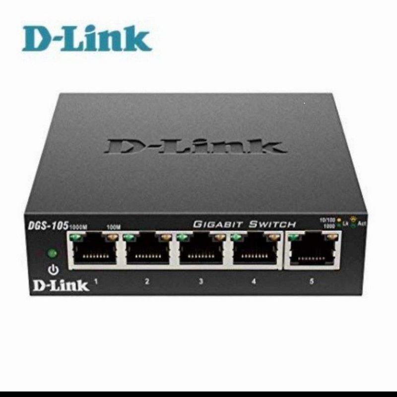DLINK 5-Port Gigabit Unmanaged Dsktop Switch DGS-105