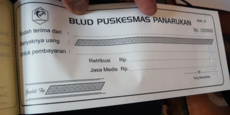 Kwitansi Tindakan Rawat Jalan