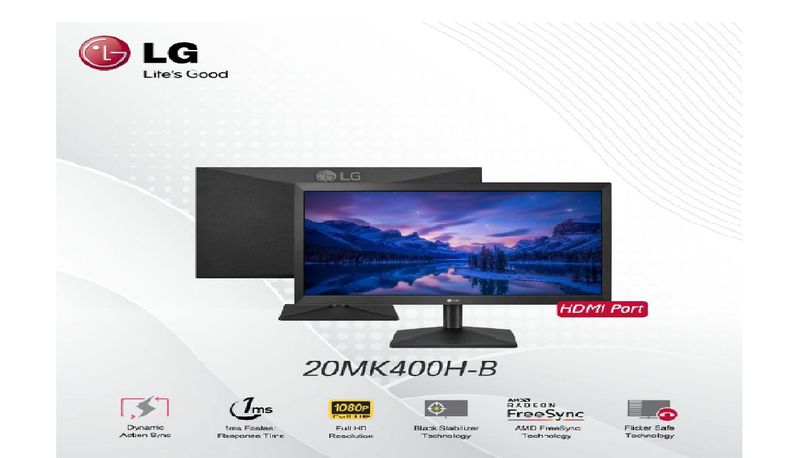 LG MONITOR 20MK400H-B.ATI