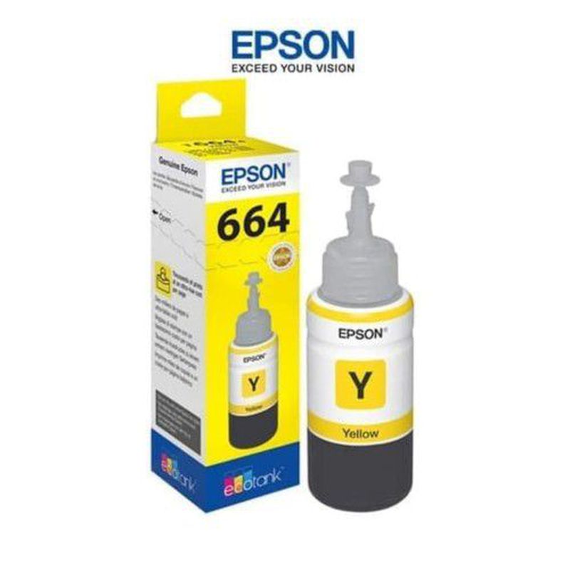 ORIGINAL INK EPSON T664 - YELLOW