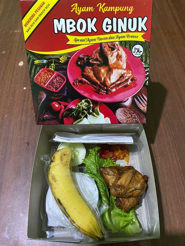 Ayam Bacem mbok Ginuk kecil