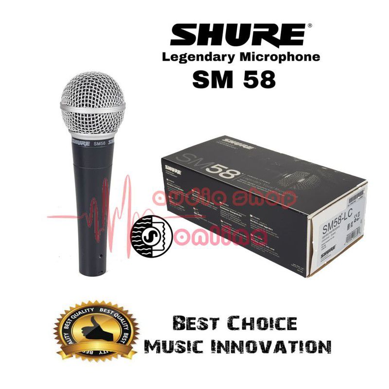 Microphone Shure SM58 Setara ORI / Mic Shure SM 58