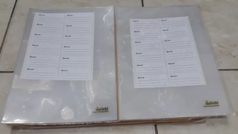 Map Plastik Bening Daiichi L 901 A4