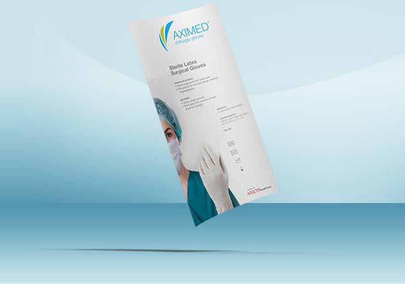 AXIMED CHIRURGIC GLOVES, size 6.0