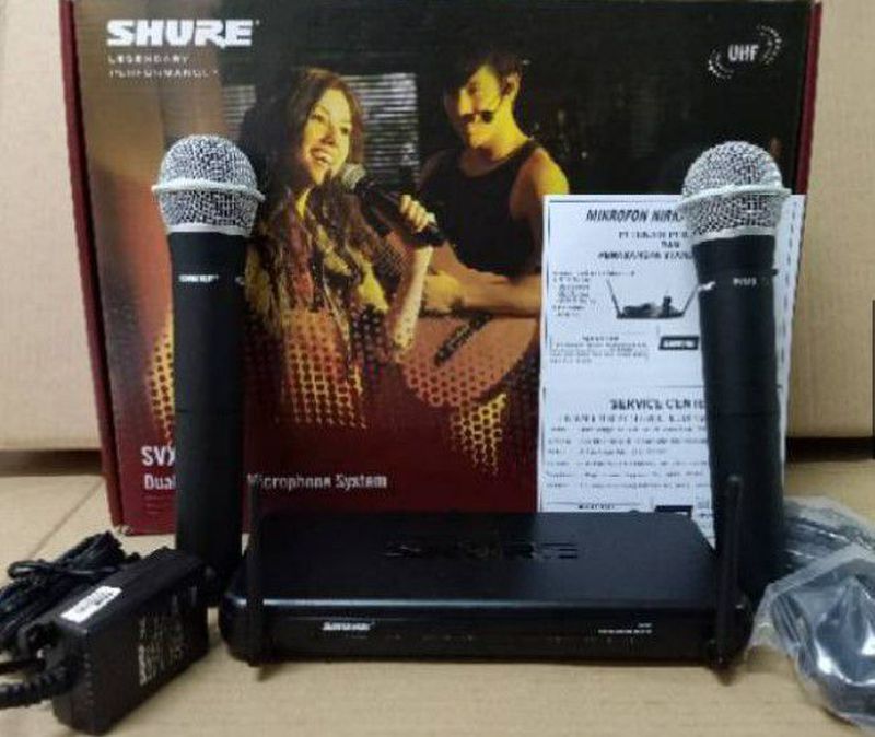 Microphone Shure SVX288/PG28 Dual Vocal Wireless System