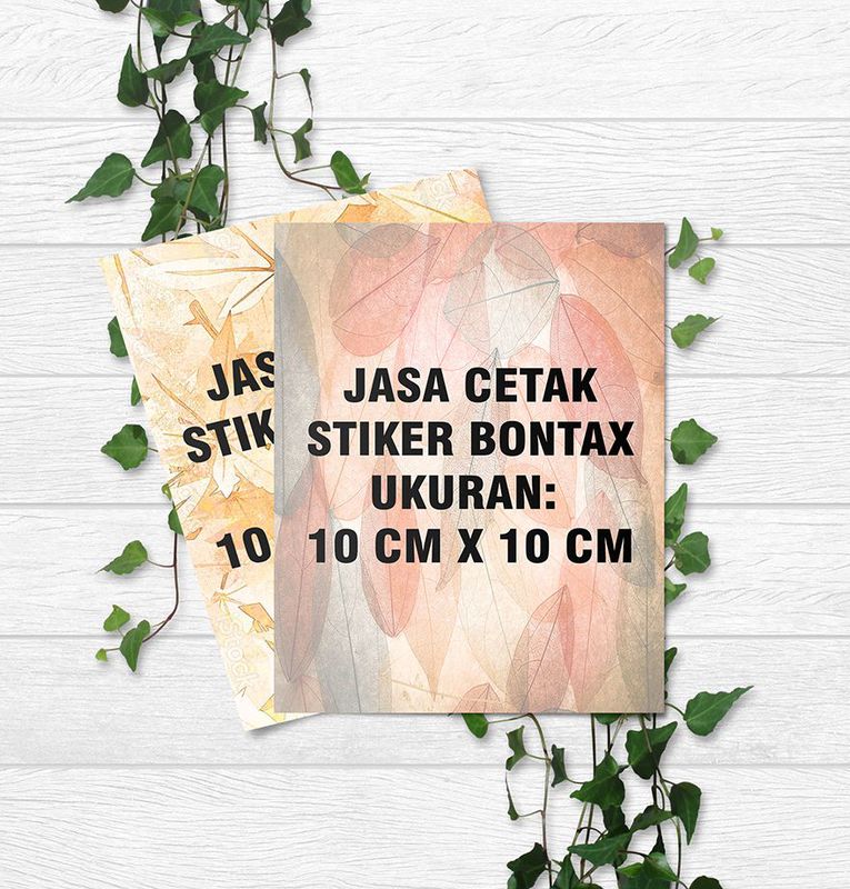 Jasa Cetak Stiker (10cm x 10cm)