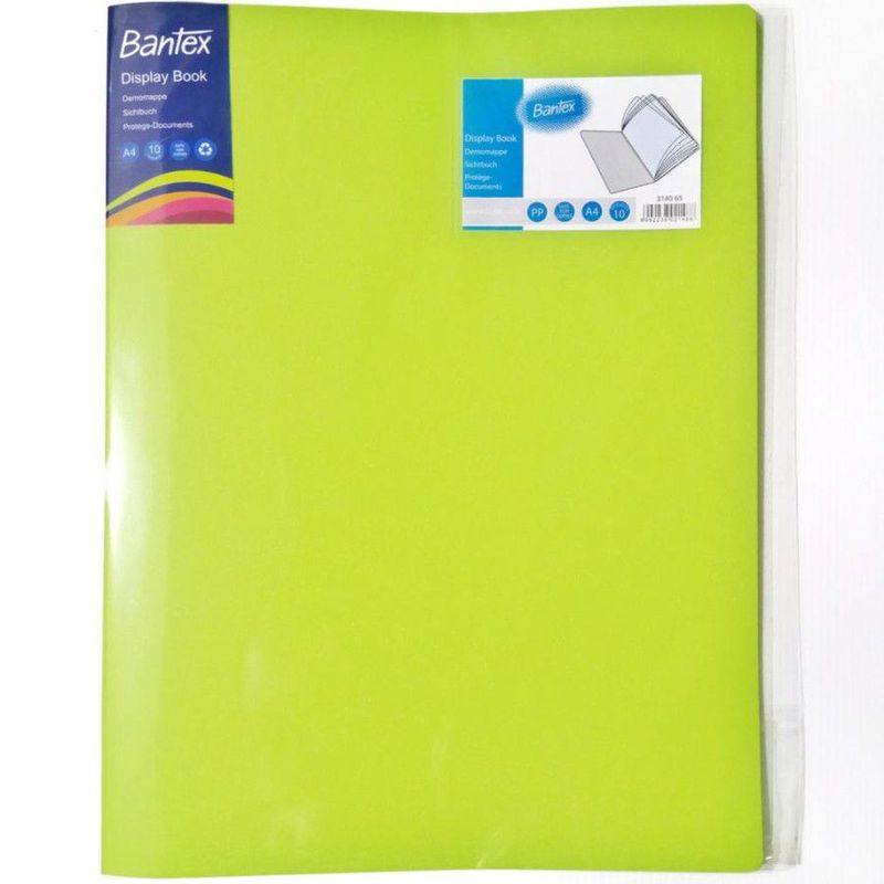 Display Book A4 isi 20 Pocket Bantex