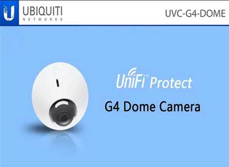 UBIQUITI UniFi Video UVC G4 DOME CAMERA
