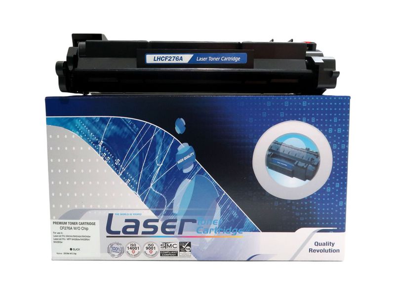 Toner Cartridge Compatible CF276A 76A-Printer HP M404 M428-dengan chip