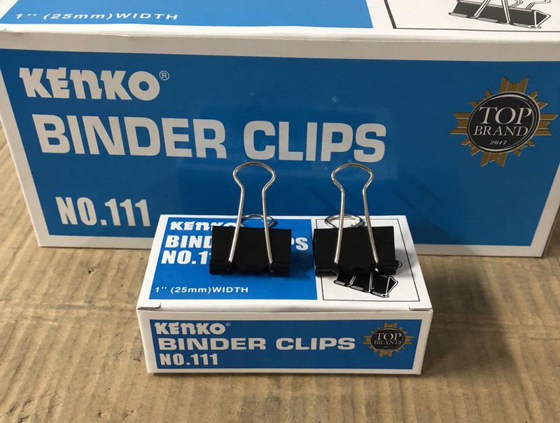 Binder Clip No 111 1 Gross (Isi 12 Kotak kecil)