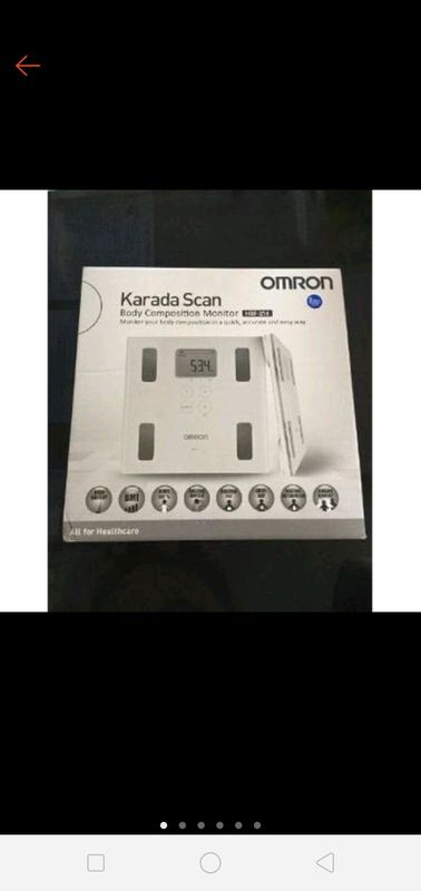 timbangan digital karada scan hb 214 omron