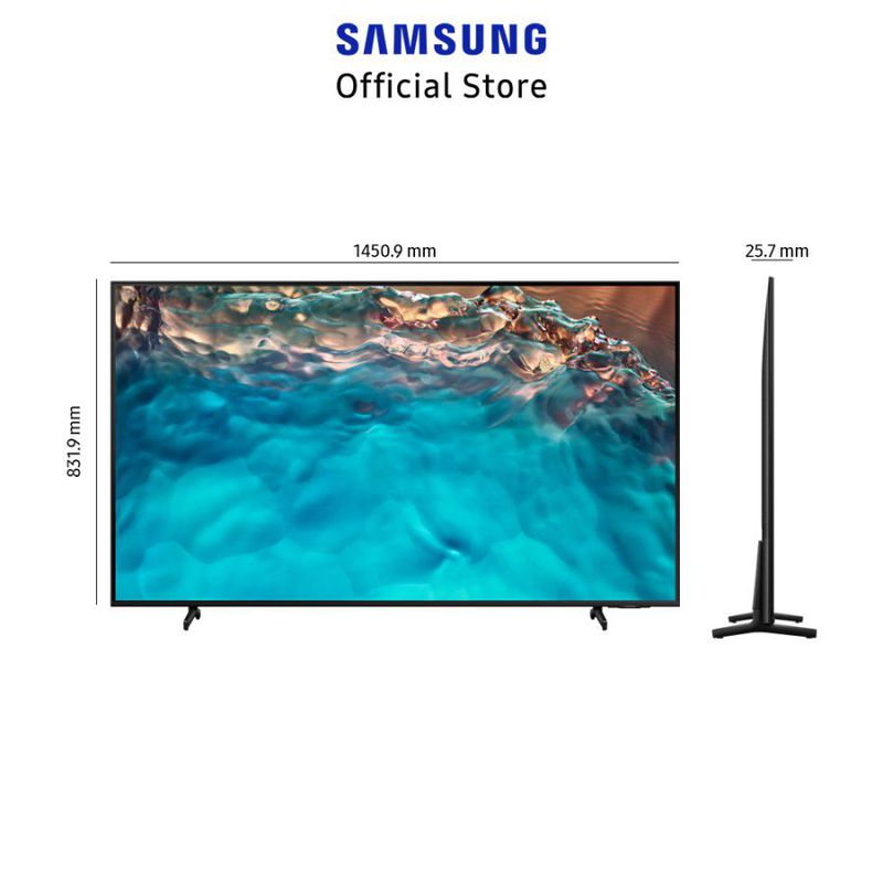 Samsung Smart TV 65 inch Crystal UHD 4K BU8000