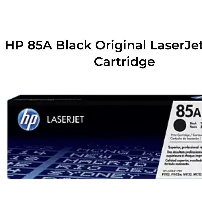 Toner HP Laserjet 85A CE285A