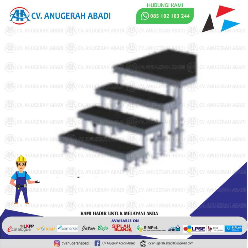 TANGGA PANGGUNG ZAO STAIR STAGE AL