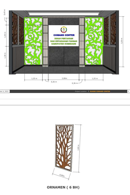 Relief Ruang Command Center