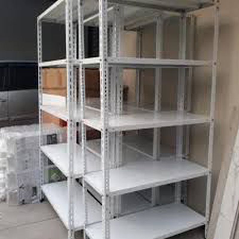 Rak Besi Metal 5 Ambalan Siku Besi