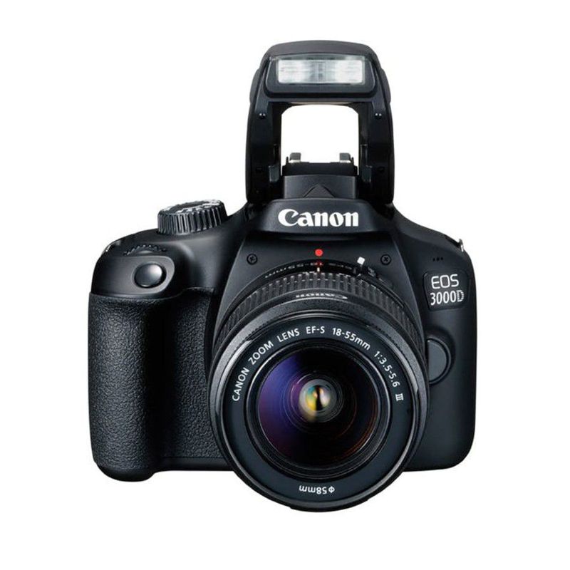 Camera Canon EOS 3000D Kit EF-S 18-55 f + SD card 64GB