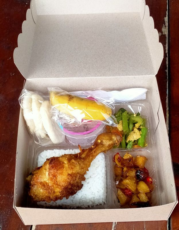 Paket Makan Ayam Goreng (box)