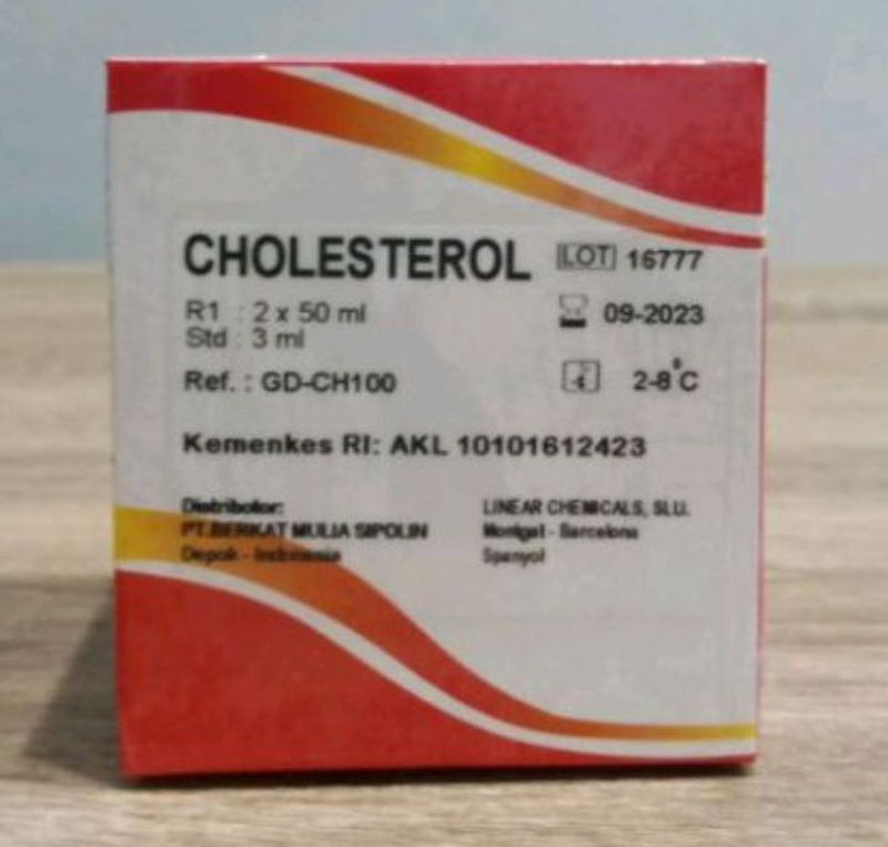 Reagen Kolesterol / Cholesterol 2x50 mL GLORY