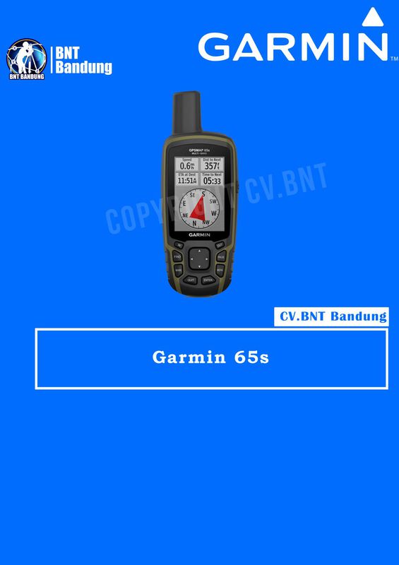 GPS Garmin 65s