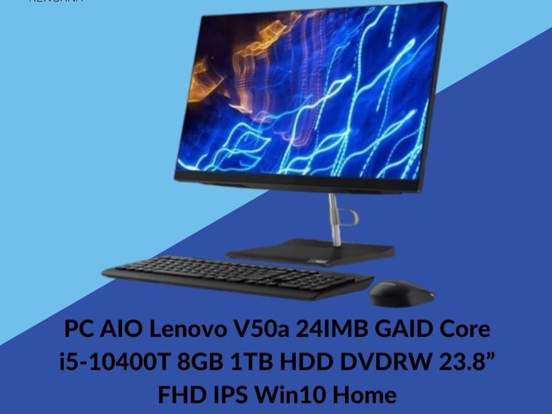 PC AIO Lenovo V50a 241MB GAID Core i5-10400T