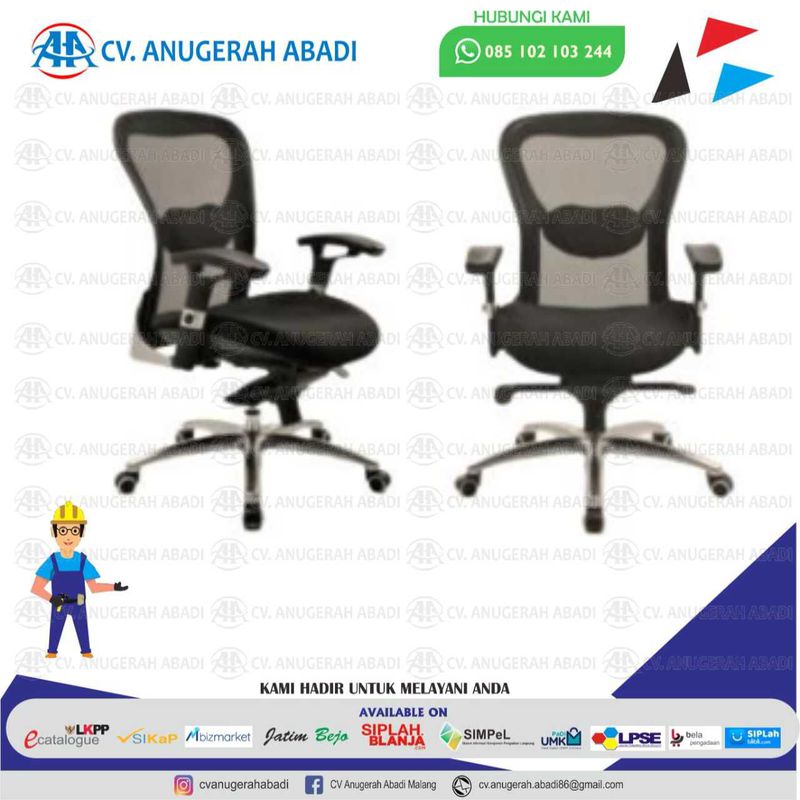 KURSI KANTOR ARDENT OMEGA 8201 -AAR -AL