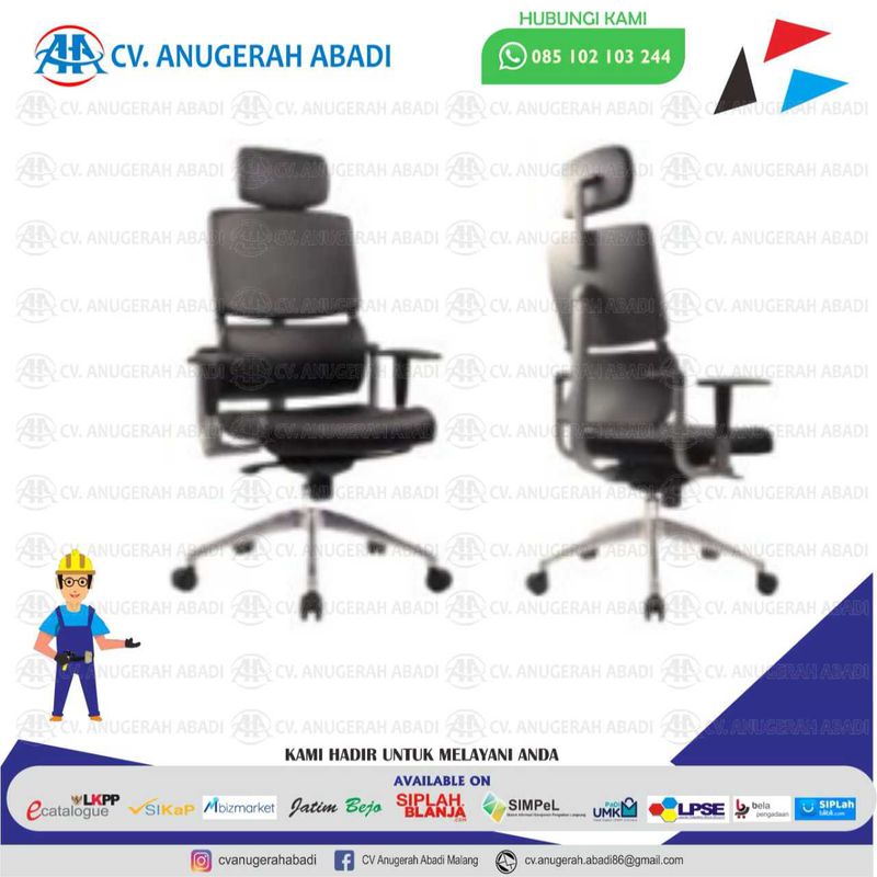 KURSI KANTOR ARDENT MENCHES 7883 -HR -AAR -AL