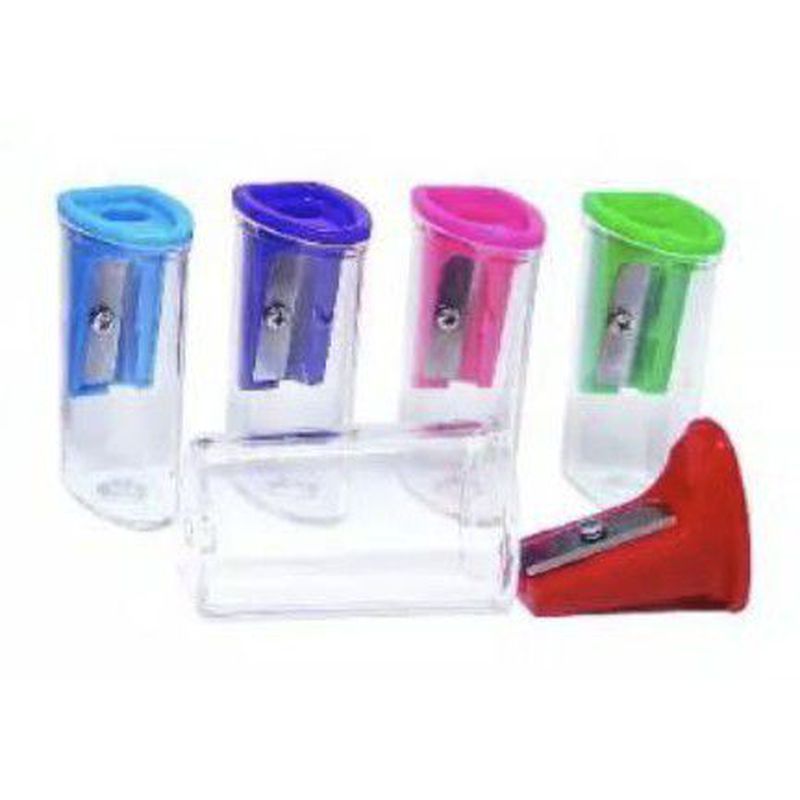 SHARPENER FABER CASTELL LV 125 RAUTAN PUTAR PERUNCING 1 LUBANG PENSIL