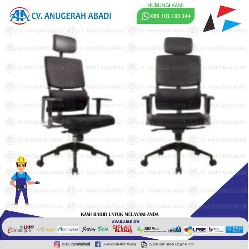 KURSI KANTOR ARDENT MENCHES 7883 -HR -AAR -NL