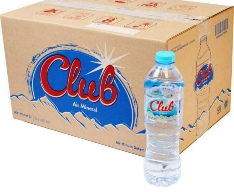 Air Mineral Club - Botol 600 ml