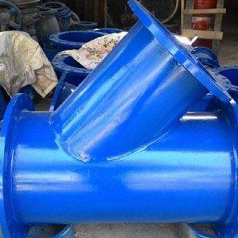 Tee all flange Y GI ND 100 x 50mm