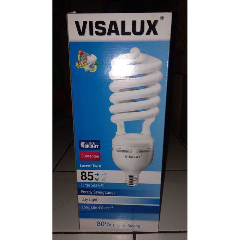 Lampu Visalux Spiral Besar 85watt E40