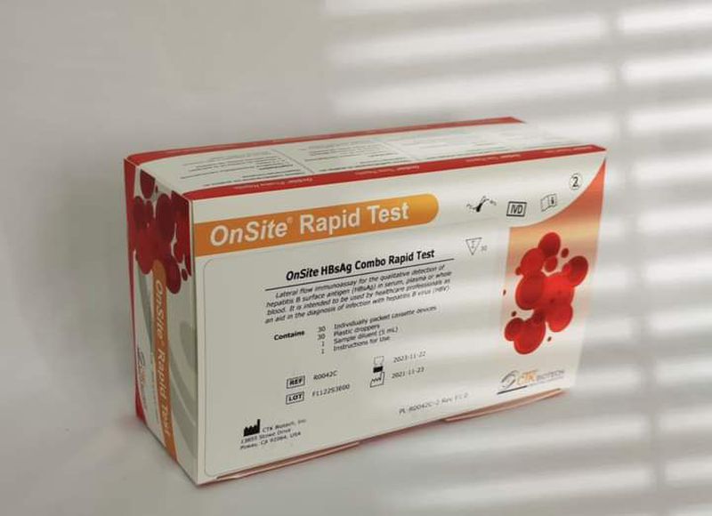 OnSite HBsAg Combo Rapid Test