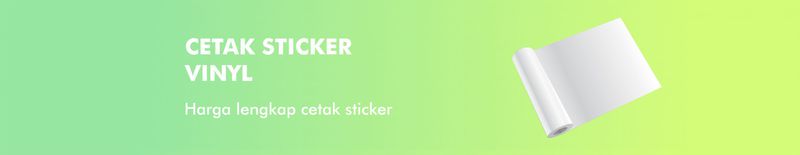 Cetak Sticker Warna