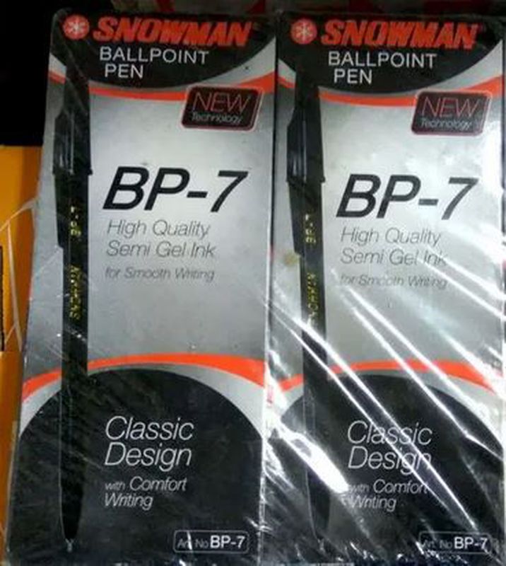 Ballpoint snowman BP 7