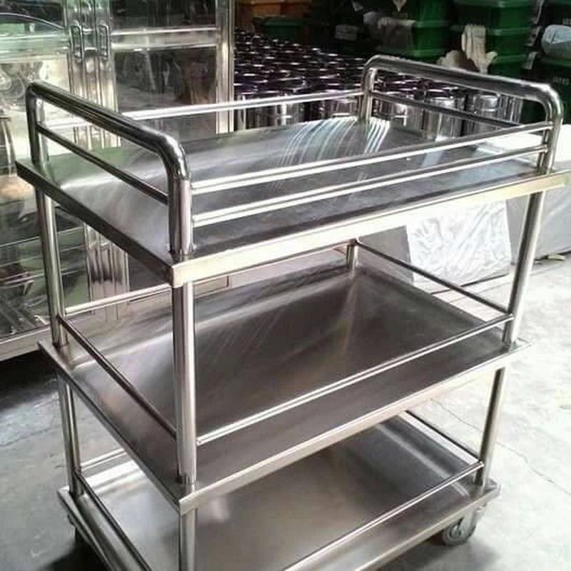 Trolley Makanan Stainless Steel