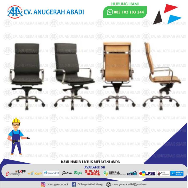 KURSI KANTOR ARDENT ATHENA 8802 A -CH -GL